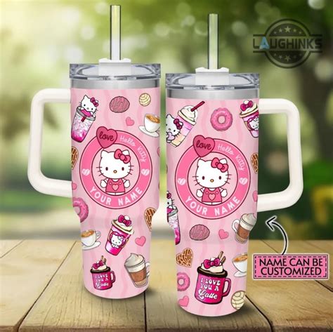 Hello Kitty Stanley Cup 40oz All Over Printed Cat Hello Kitty Sanrio 40