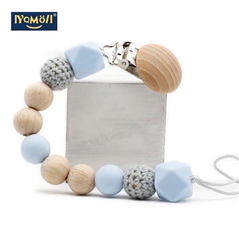 Соска держатель с зажимом для соска для использования при прорезывании зубов Paci детские товары