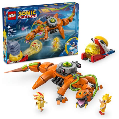 Lego Sonic Super Shadow Vastaan Biolizard 77003 Gigantti Verkkokauppa
