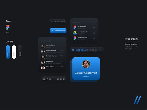 Work Chat Ui Kit By Daria Kravets For Purrweb Uiux Agency On Dribbble