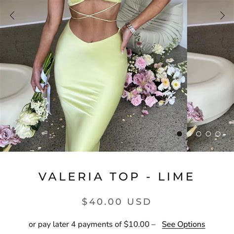 Baby Boo Valeria Satin Two Piece Set Size S It Depop