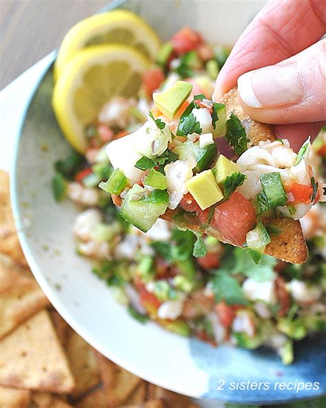 Shrimp Avocado Salsa Dip 2 Sisters Recipes By Anna And Liz