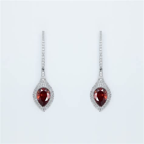 Inverted Tear Drop Ruby Tara Jewelry