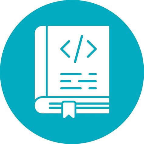Coding Book Vector Icon 31447259 Vector Art At Vecteezy