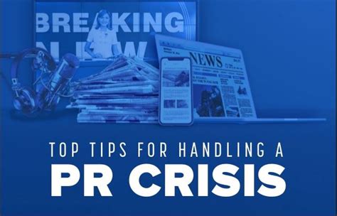 Top Tips To Tame A Public Relations Pr Crisis Infographic Cooler