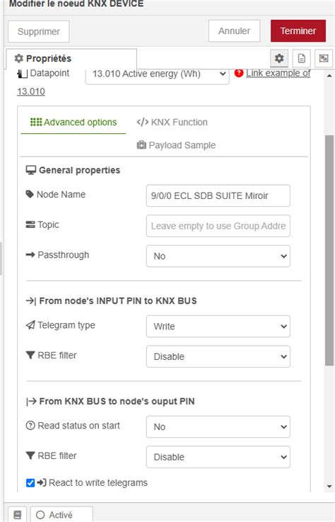 Function To Orient The Payload Of An Energy Meter According To A