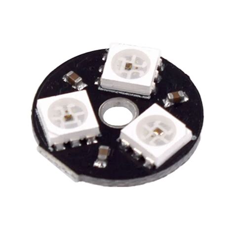Módulo Led Rgb 5050 Ws2812 Endereçável Com 3 Leds Bits Outros