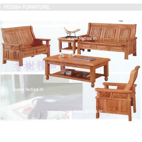 Wooden Maharaja Sofa Sofa Set Wooden L Shape Teak Wood Sofa Without