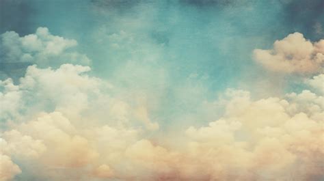Premium Ai Image Retro Sky Pattern On Old Paper