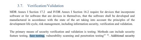 Medical Device Regulation Mdr Why Cybersecurity And Fuzz Testing Are