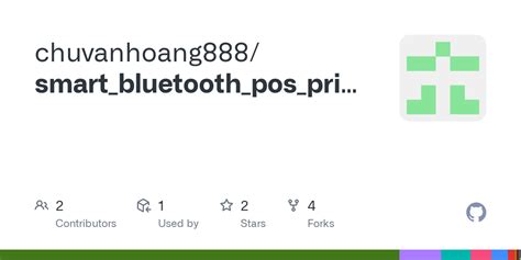 GitHub Chuvanhoang Smart Bluetooth Pos Printer