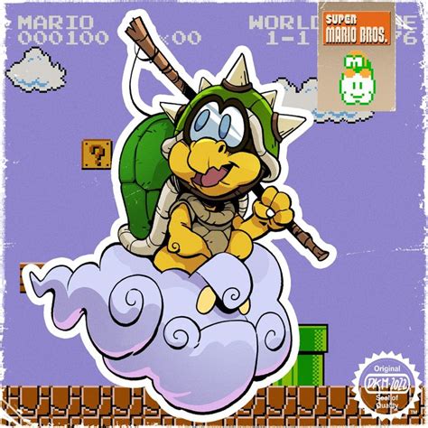 Mushroom Kingdom Redesign On Instagram 12 Lakitu Bowser Mario