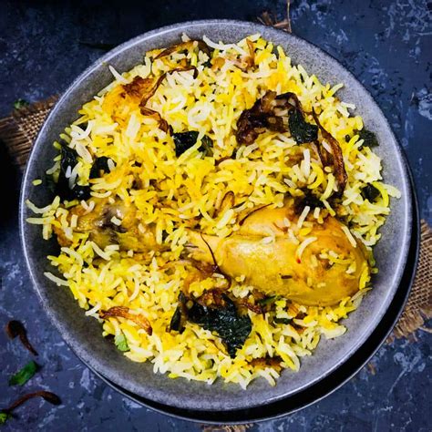 Hyderabadi Chicken Biryani Recipe Easy Indian Cookbook