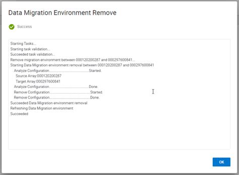 removing an ndm environment dell powermax data mobility best