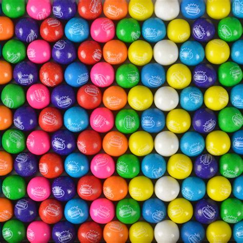 Assorted Dubble Bubble Logo Vending Gumballs 62 Inch 3650 Ct