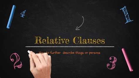 Relative Clauses And Pronouns Genially