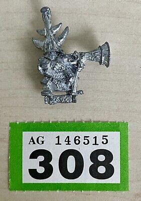 Warhammer Chaos Dwarf Blunderbuss Warrior Metal Fantasy Old World OOP