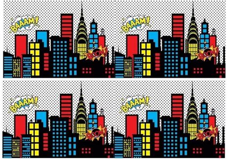 LAMINA SPIDERMAN HOMBRE ARAÑA BAAAm EDIFICIOS La casa Repostera