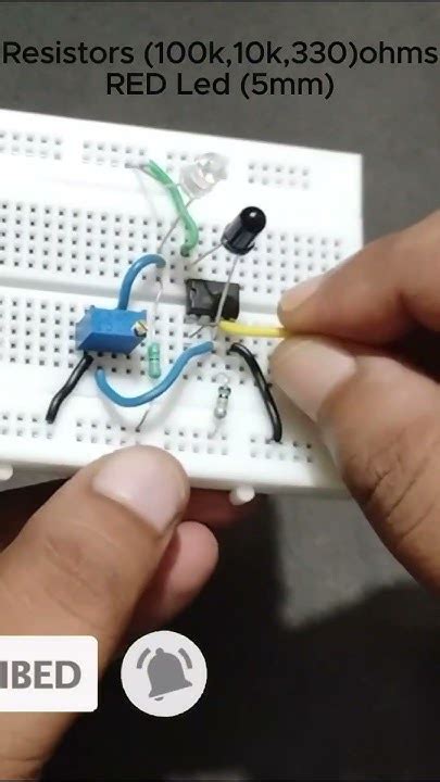 Build An Ir Sensor Circuit In Minutes Easy Step By Step Shorts