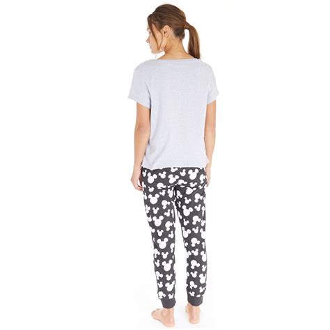 Buy Disney Womens Mickey Cheeky Wink Basic Pyjama Set Multi