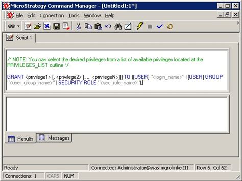 Kb17863 How To Use Microstrategy Command Manager To Grant Privileges To Users And Groups