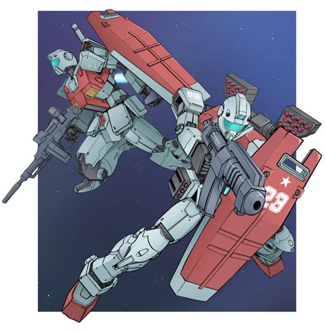 Gm Mobile Suit Gundam Mobile Suit Gundam The Origin Absurdres Commentary English