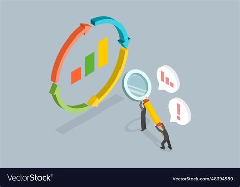 3d Isometric Flat Conceptual Royalty Free Vector Image