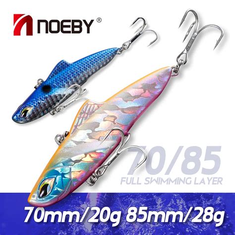 Noeby Vib 싱킹 낚시 루어 워블러 립리스 크랭크베이트 진동 인공 하드 미끼 파이크 낚시 태클 20g 28g 낚시미끼들 Aliexpress