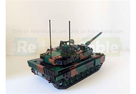Lego Moc Leopard 2a6 By Isubuilds Rebrickable Build With Lego