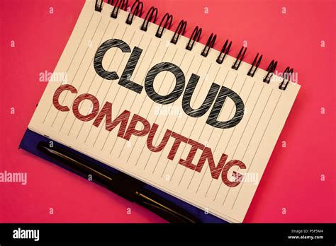 word writing text cloud computing business concept for online