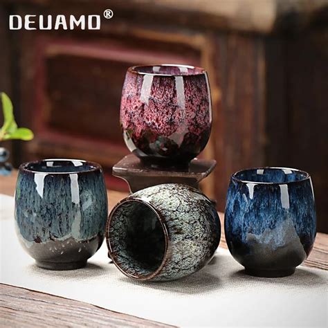 150ml 중국 차 컵 커피 잔 크리 에이 티브 세라믹 찻잔 차 세트 오븐 변경 세라믹 컵 여행 컵 홈 차 컵 찻잔