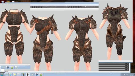Banded Iron Armor For Book Of Uunp Iron And Steel Volume One At Skyrim