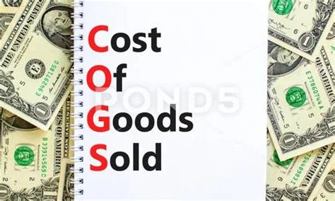 COGS Cost Of Goods Sold Symbol Concept Words COGS Cost Of Goods Sold On Wh Stock Photo 230445160