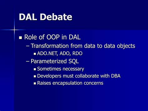 ppt object oriented programming and relational design powerpoint presentation id 729151