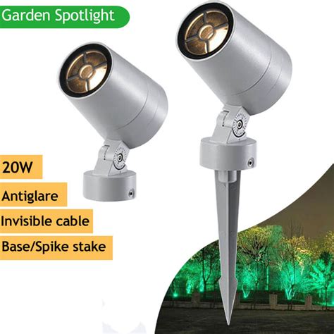 Led Garden Spot Lights 20w Outdoor Led Landscape Lights Dia80mm