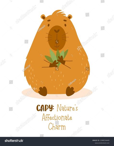 Capibara Cute Over 1486 Royalty Free Licensable Stock Illustrations