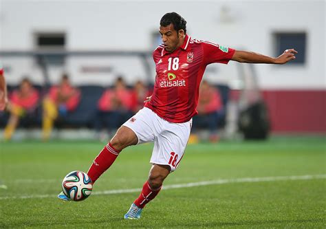 Former Al Ahly Forward El Sayed Hamdi Retires