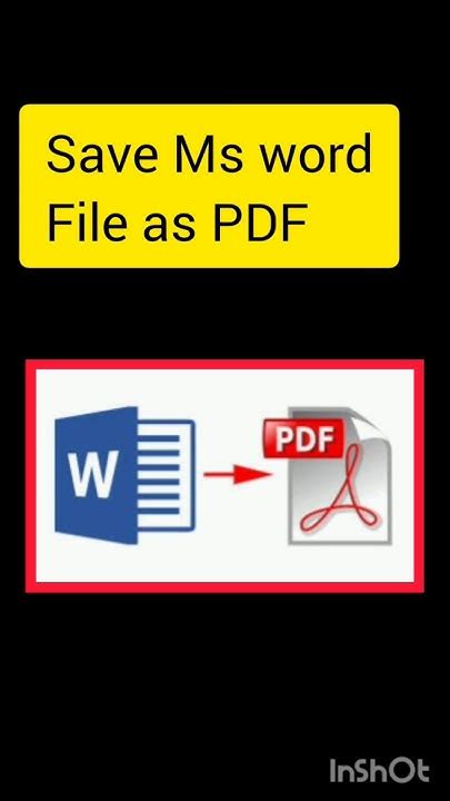 Save Ms Word File As Pdf Computertricks Computer Computerscience