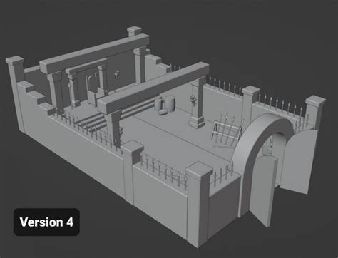 work in progress of a little level arena i have been working on for 3