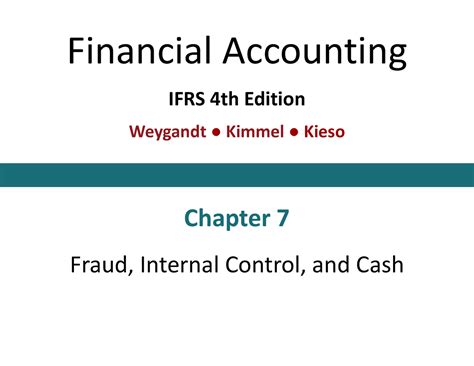 Ppt Chp 7 Weygandt Fa Ifrs 4e Financial Accounting Ifrs 4th Edition