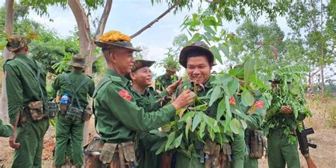 မွန်ပြည်နယ်မှာ စစ်မှုထမ်းအပတ်စဉ် ၂ သင်တန်းစပေး နိုင်ငံတကာမြန်မာ့သတင်း