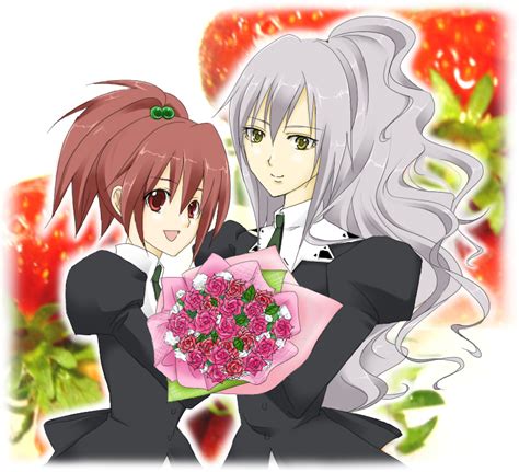 Aoi Nagisa And Hanazono Shizuma Strawberry Panic Drawn By Chihiro
