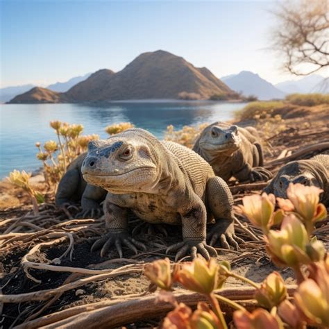 Premium Ai Image A Dreamy Scene Of Indonesias Komodo National Park