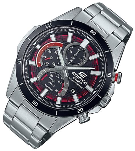 Casio Edifice Efs S610db 1a Solar Chronograph Stainless Steel Strap Wa