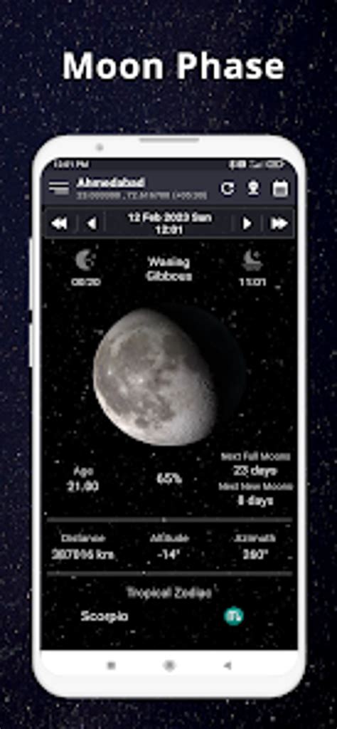 Moon Phase Lunar Calendar Para Android Descargar