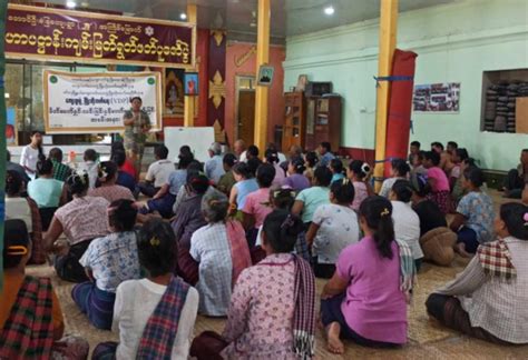 မင်းလှမြို့နယ်၊ တောင်ဦးကျေးရွာတွင် ကျေးရွာဖွံ့ဖြိုးတိုးတက်ရေးလုပ်ငန်း Vdp စီမံကိန်း မိတ်ဆက်ရှင