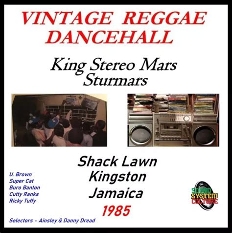 King Stereomars Sturmars Soundsystem Shack Rasen Kingston Jamaika 1985