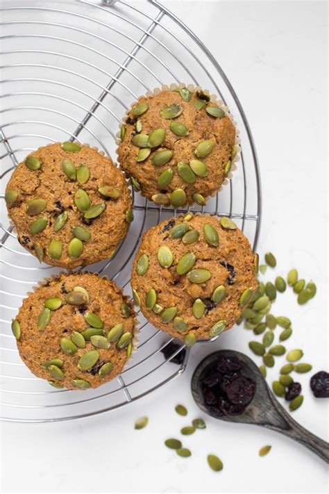 Vegan Pumpkin Muffins Oil Free