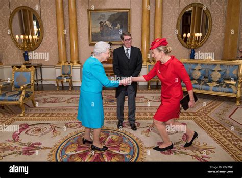 Queen Elizabeth Ii Meets The Ambassador Of The Grand Duchy Of