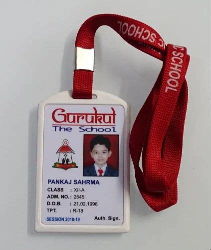 Rectangular Pvc Id Card Holder At ₹ 18piece Id Card In New Delhi